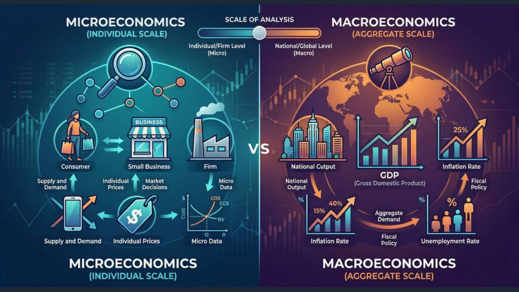 Macroéconomie Vs Microéconomie : Comprendre Comment L'échelle Façonne L ...